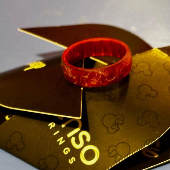 Enso | Jewelry | Disney Enso Red Silicone Ring | Poshmark